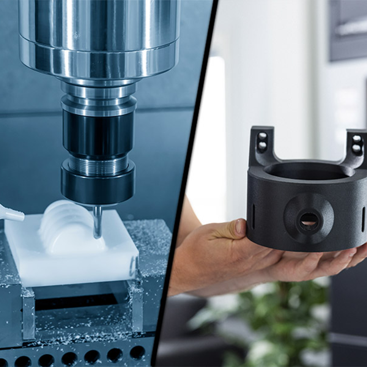 Fabricarea convențională vs. imprimarea 3D